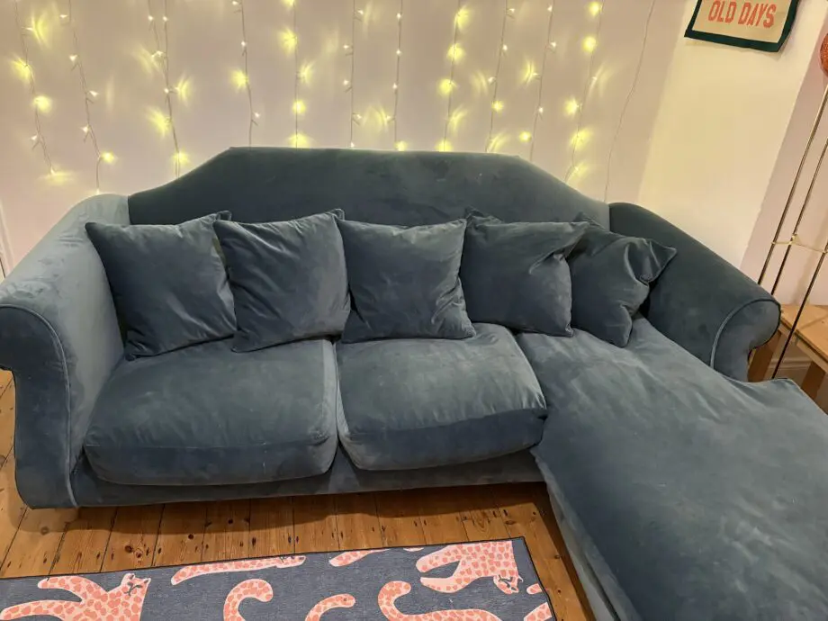 Loaf Large Chaise Sloucher Sofa Odyssey Blue RRP £3,500 – Sofalistic ...