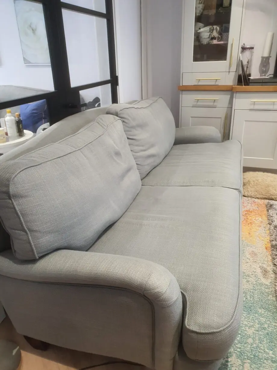 Laura Ashley Grey 4 seater sofa – Sofalistic | The Sofa Marketplace ...