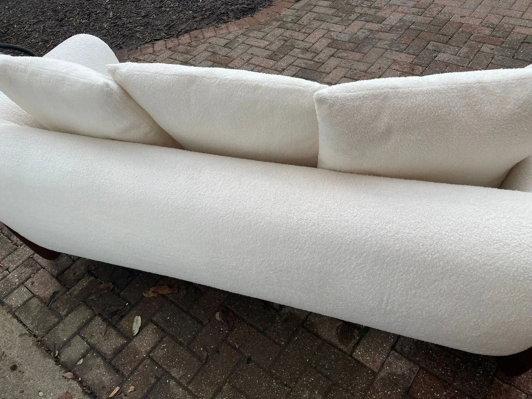 Wayfair white couch store