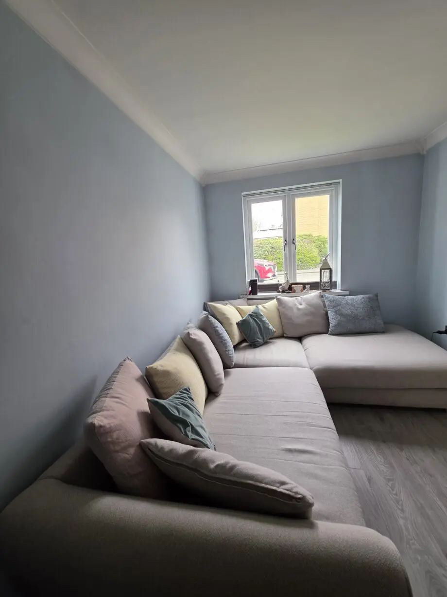 DFS Grey 4 Left Hand Arm Seater Corner Sofa – Sofalistic | The Sofa ...