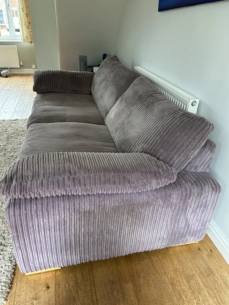 DFS Grey 3 seater sofa and cuddle chair – Sofalistic | The Sofa ...