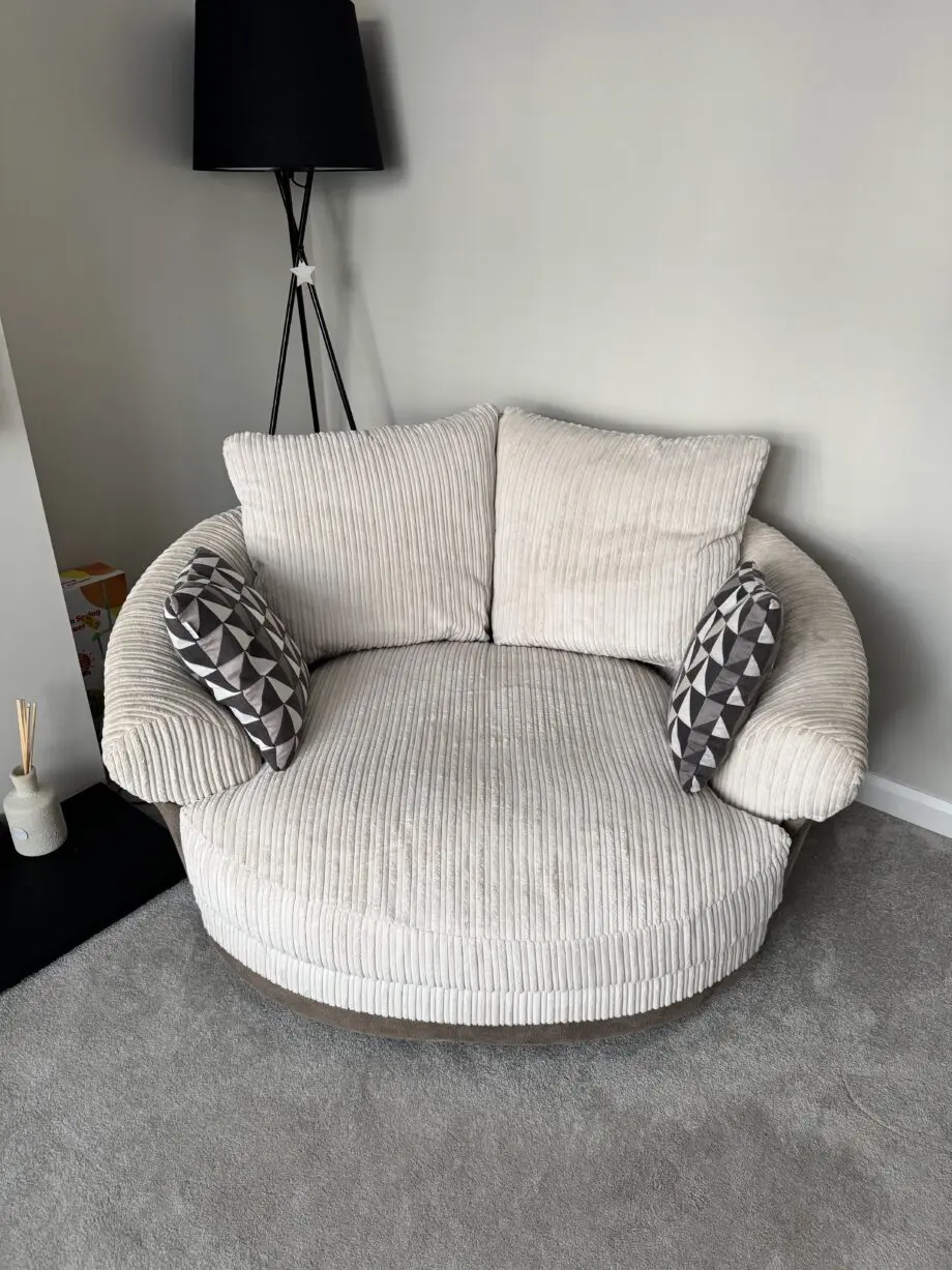 Dfs beige swivel chair – Sofalistic | The Sofa Marketplace, buy and ...