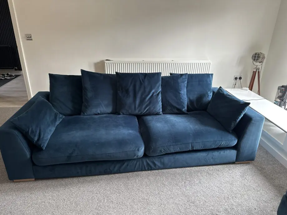 Dfs blue plush sofas – Sofalistic | The Sofa Marketplace, buy and sell ...