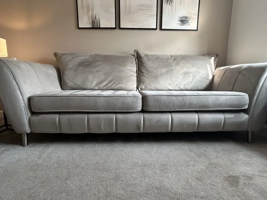 Sofology pebble grey 4 seater sofa and matching armchair – Sofalistic | The Sofa Marketplace ...