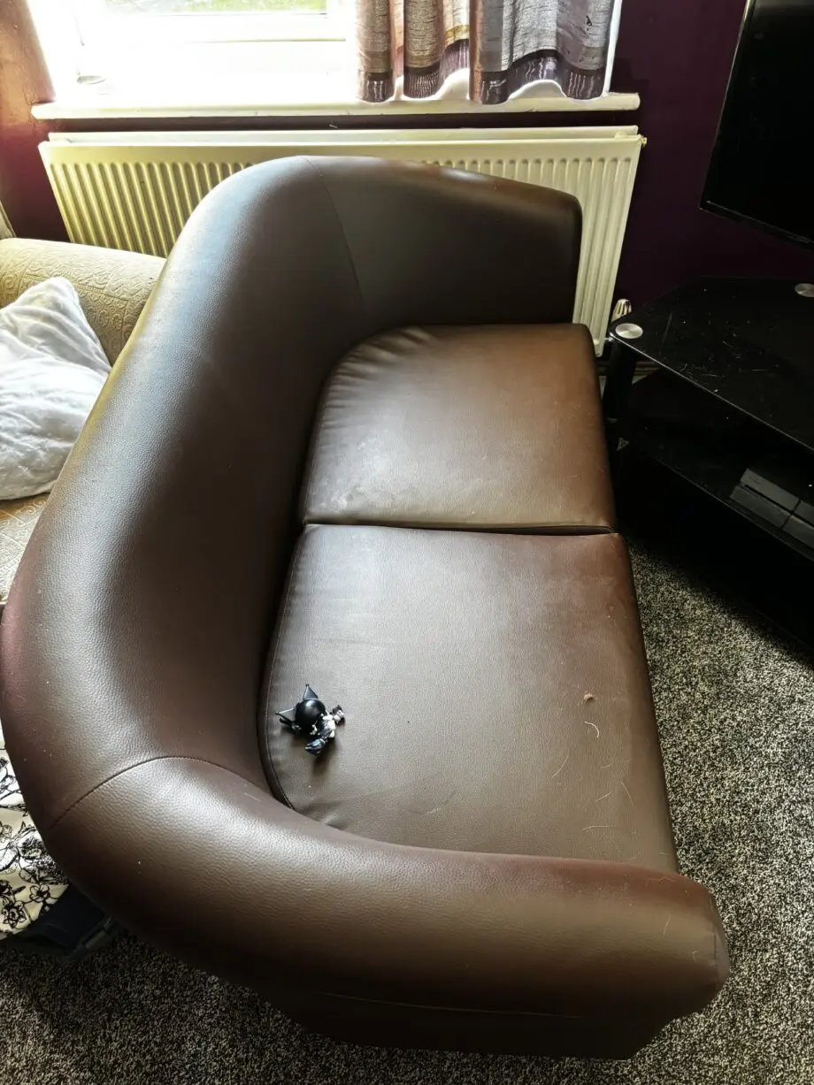Dark brown leather sofa – Sofalistic | The Sofa Marketplace, buy and sell preloved sofas nationwide