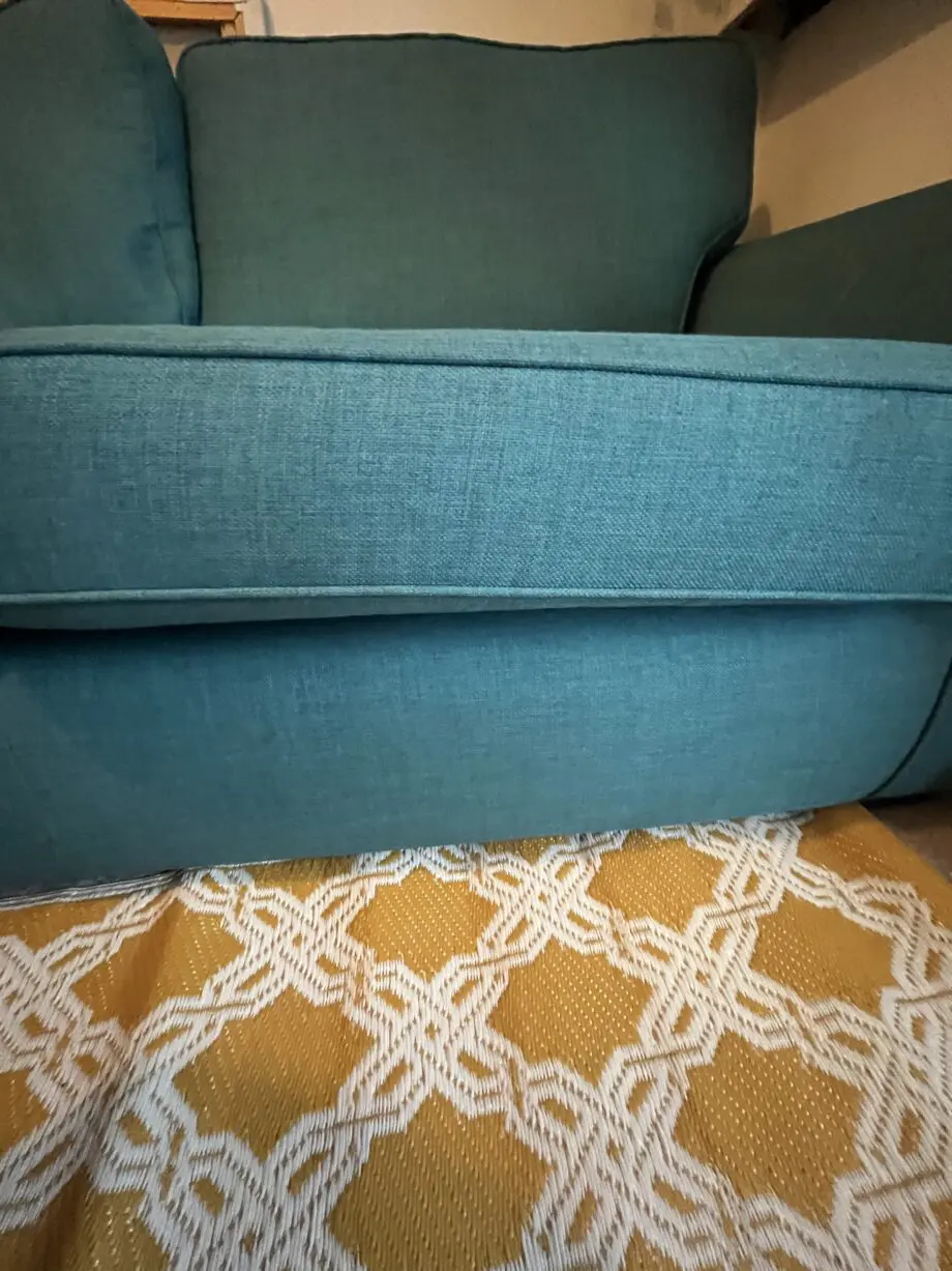 DFS lovely blue 3-seater sofa – Sofalistic | The Sofa Marketplace, buy ...