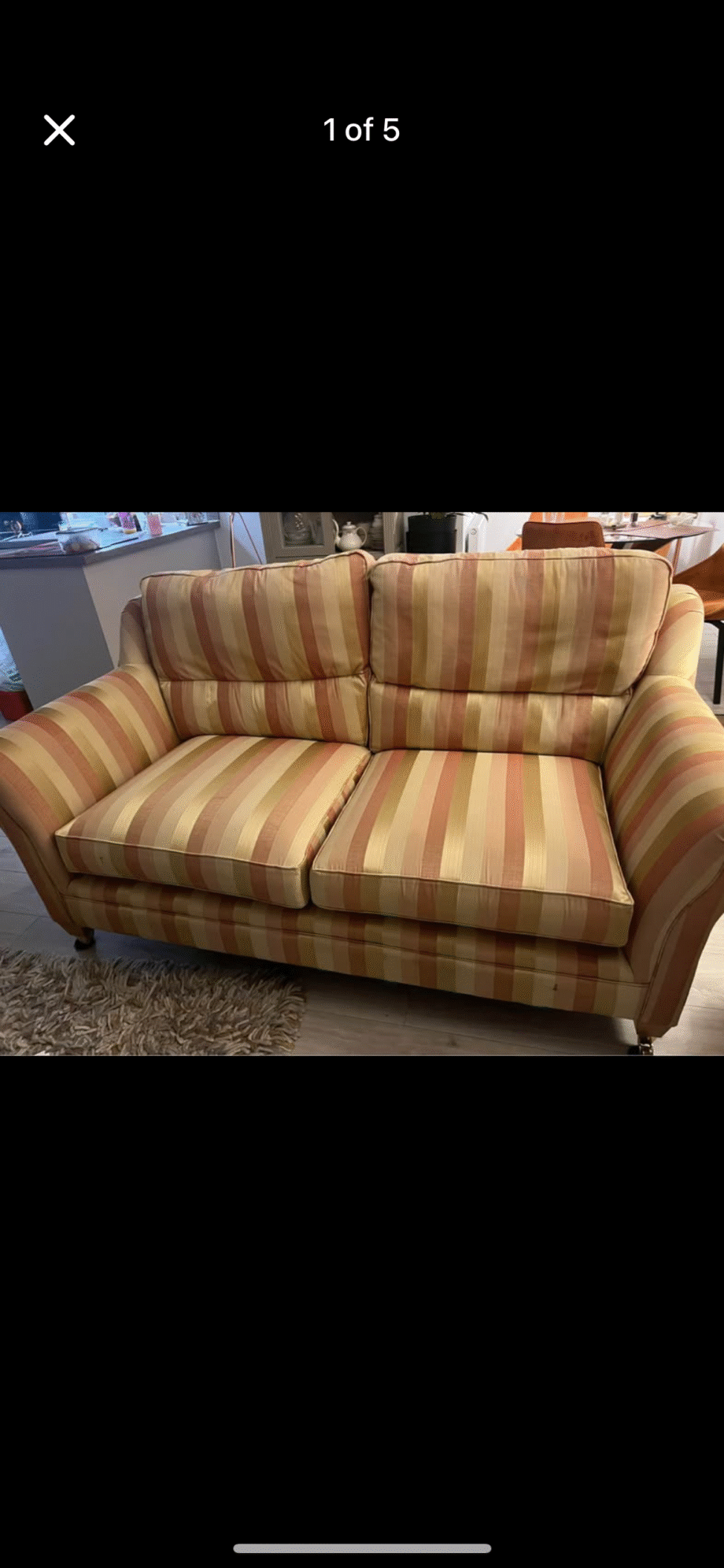 2, 2 seater Sofa from Wade Furniture. A mixture of colours – Sofalistic | The Sofa Marketplace ...