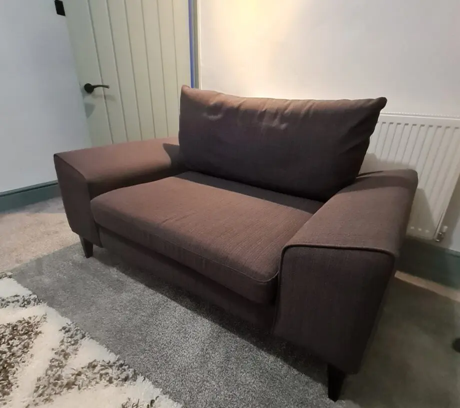 FCUK charcoal snuggle chair – Sofalistic | The Sofa Marketplace, buy ...