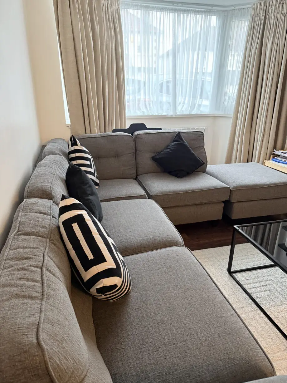 Fishpools Grey Isabelle Large RHF Corner Sofa – Sofalistic | The Sofa ...