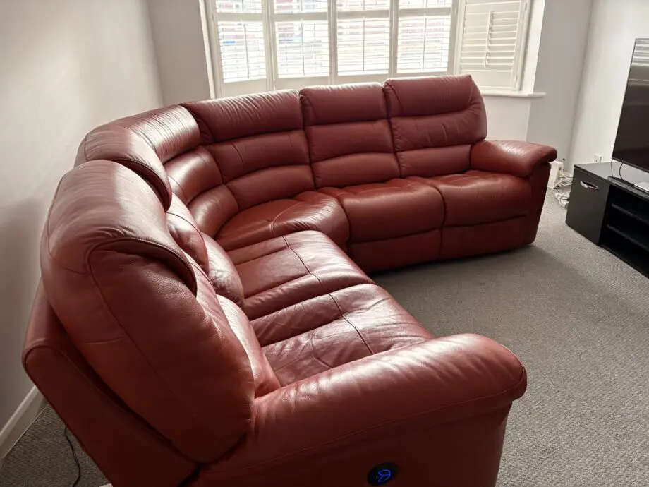 Leather Reclining Lazy Boy Sofa – Sofalistic | The Sofa Marketplace ...