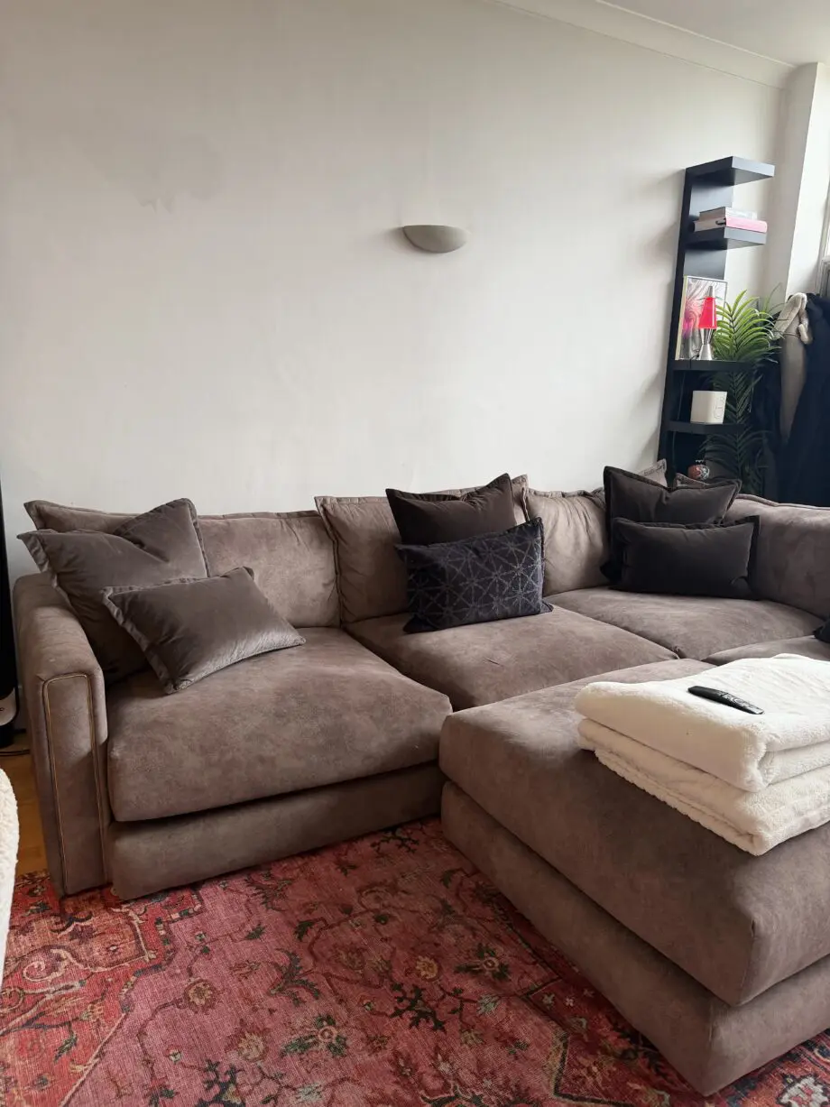 DFS Devine Chocolate Left Facing 4 Piece Corner Sofa – Sofalistic | The ...