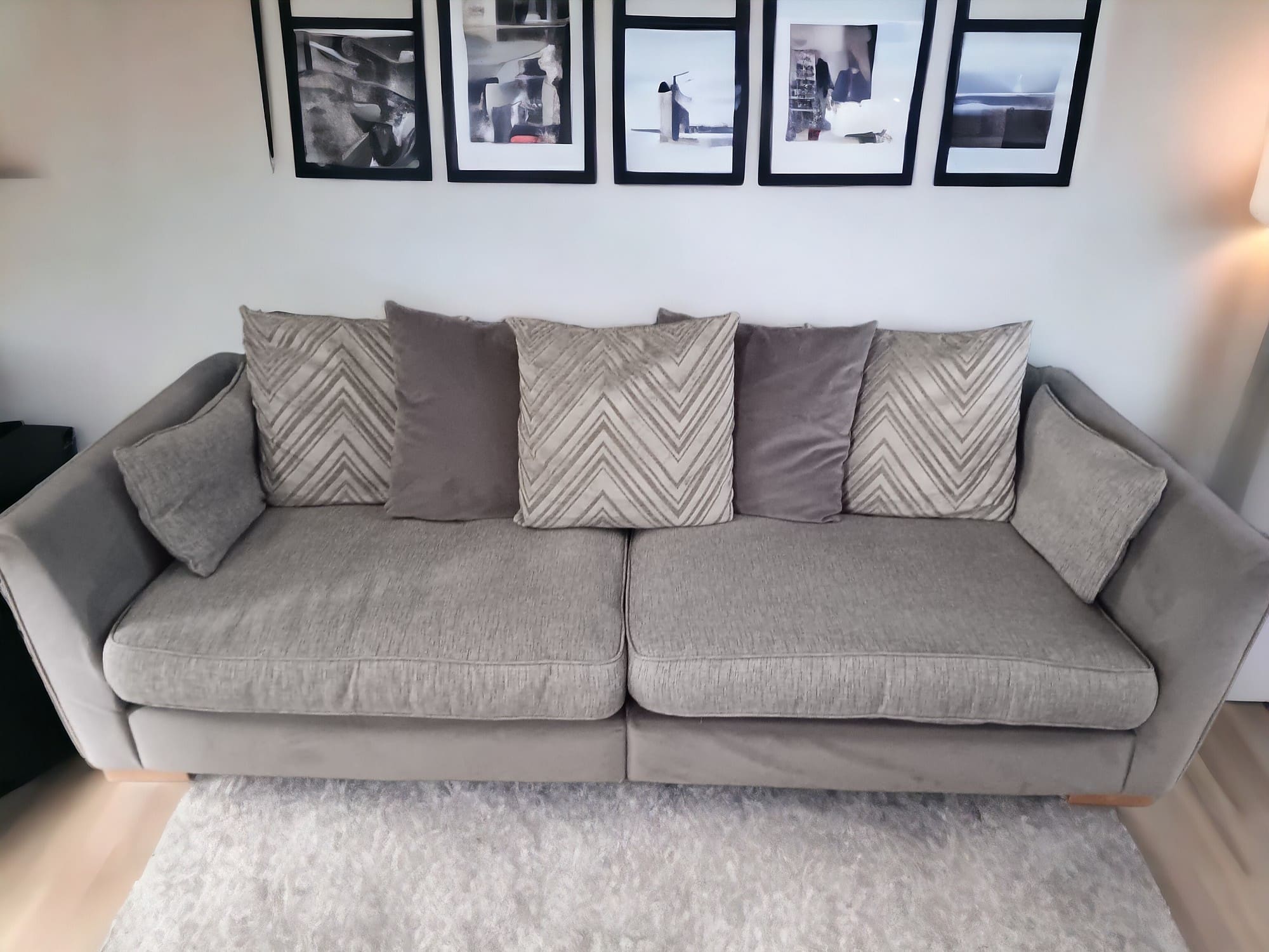 DFS Grey 4 Seater – Sofalistic | The Sofa Marketplace, buy and sell ...