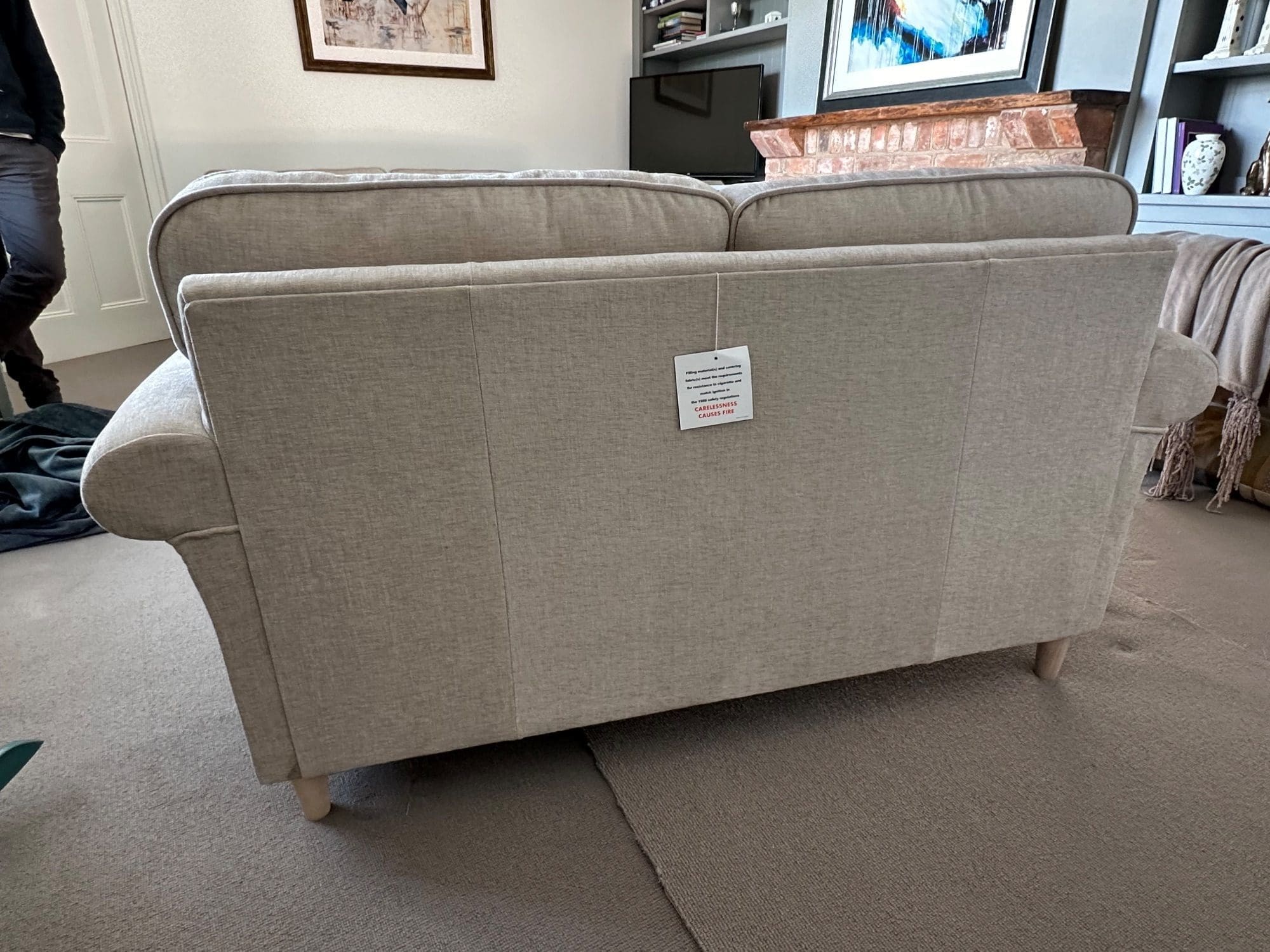SCS Cream 2 Seater – Sofalistic | The Sofa Marketplace, buy and sell ...