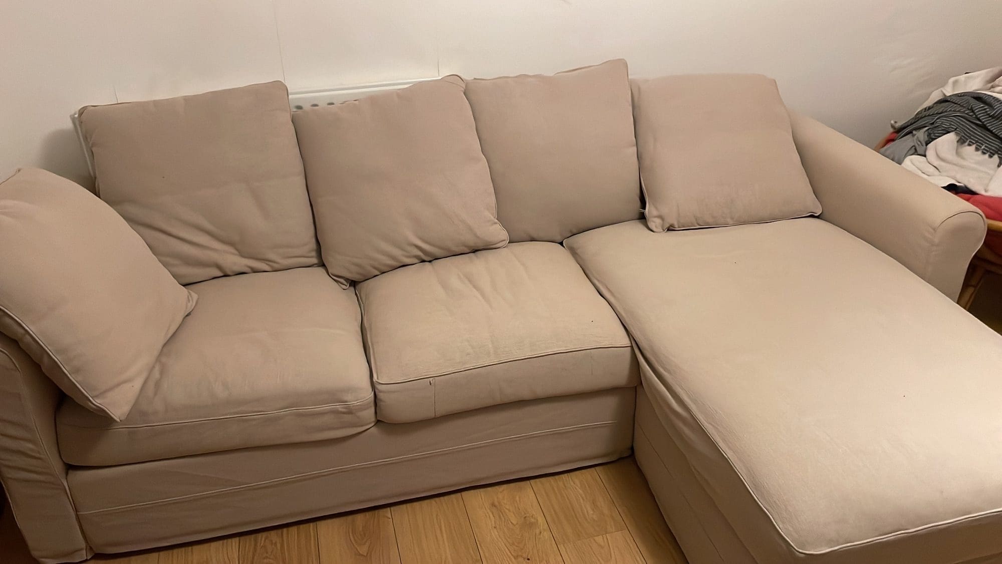 IKEA Cream Corner Sofa – Sofalistic | The Sofa Marketplace, buy and ...