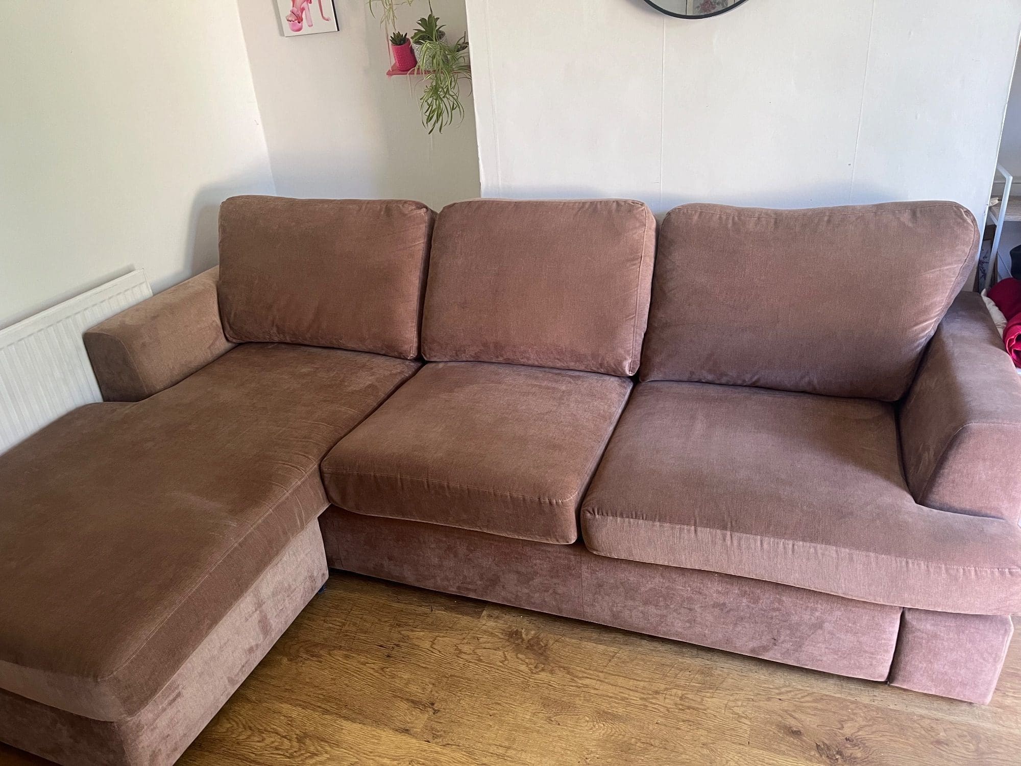 DFS Brown Corner Sofa – Sofalistic | The Sofa Marketplace, buy and sell preloved sofas nationwide