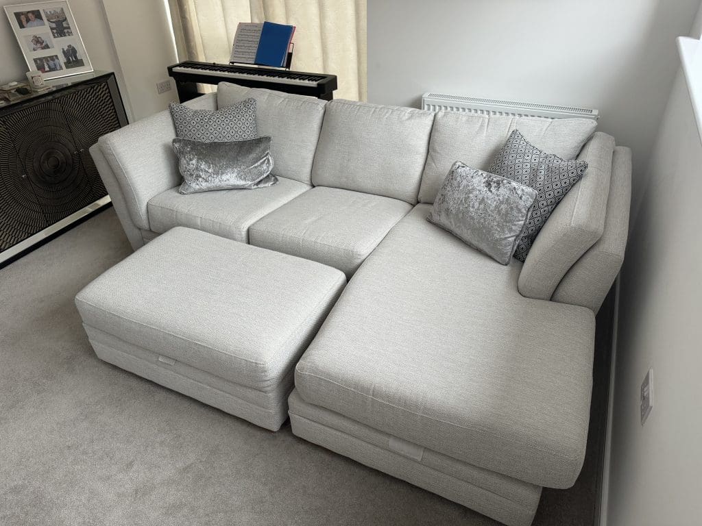 DFS Long Beach Corner Sofa Colour Oyster Combination Sofalistic The Sofa Marketplace buy and sell preloved sofas nationwide