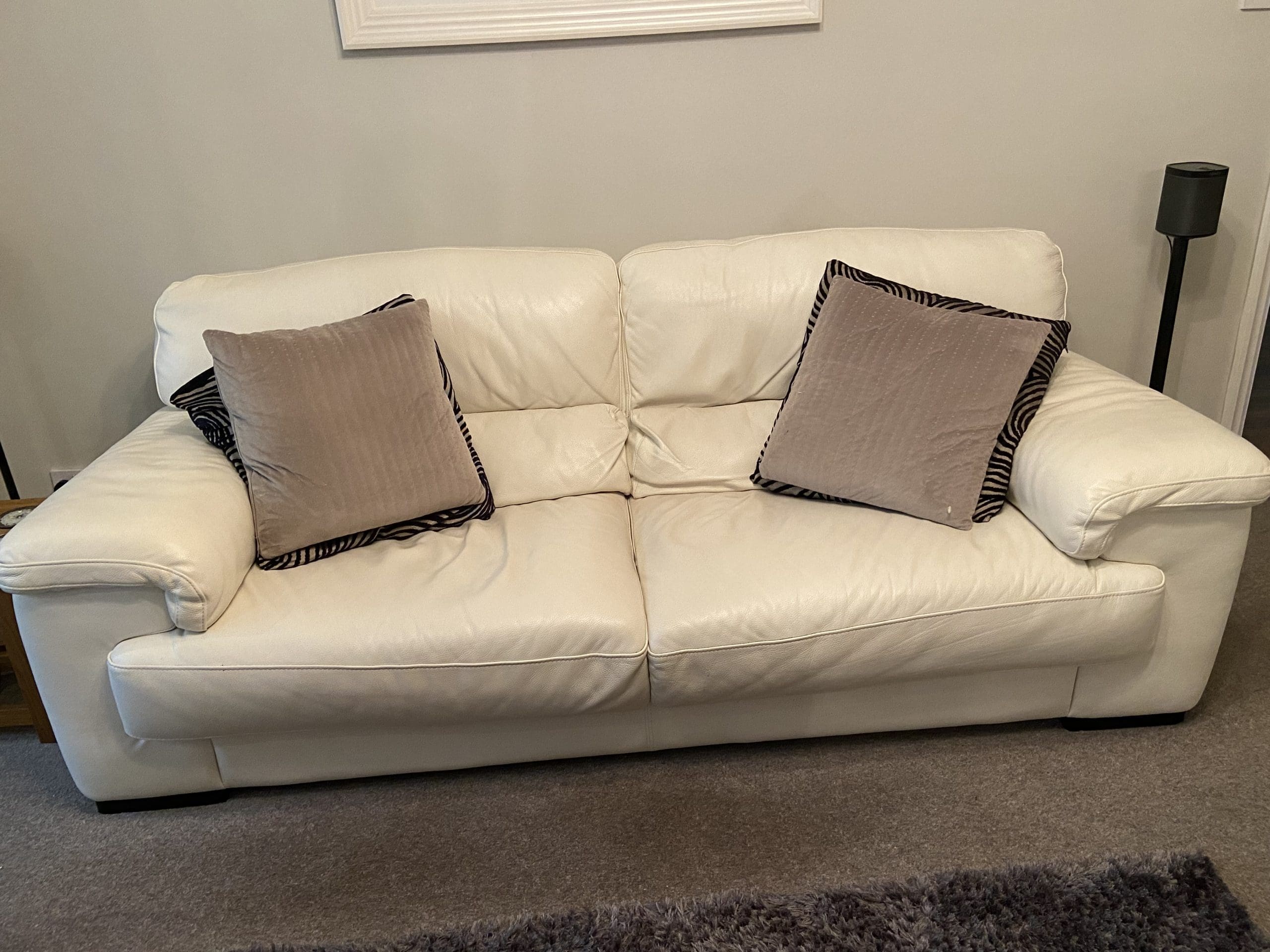 Violino leather couch store