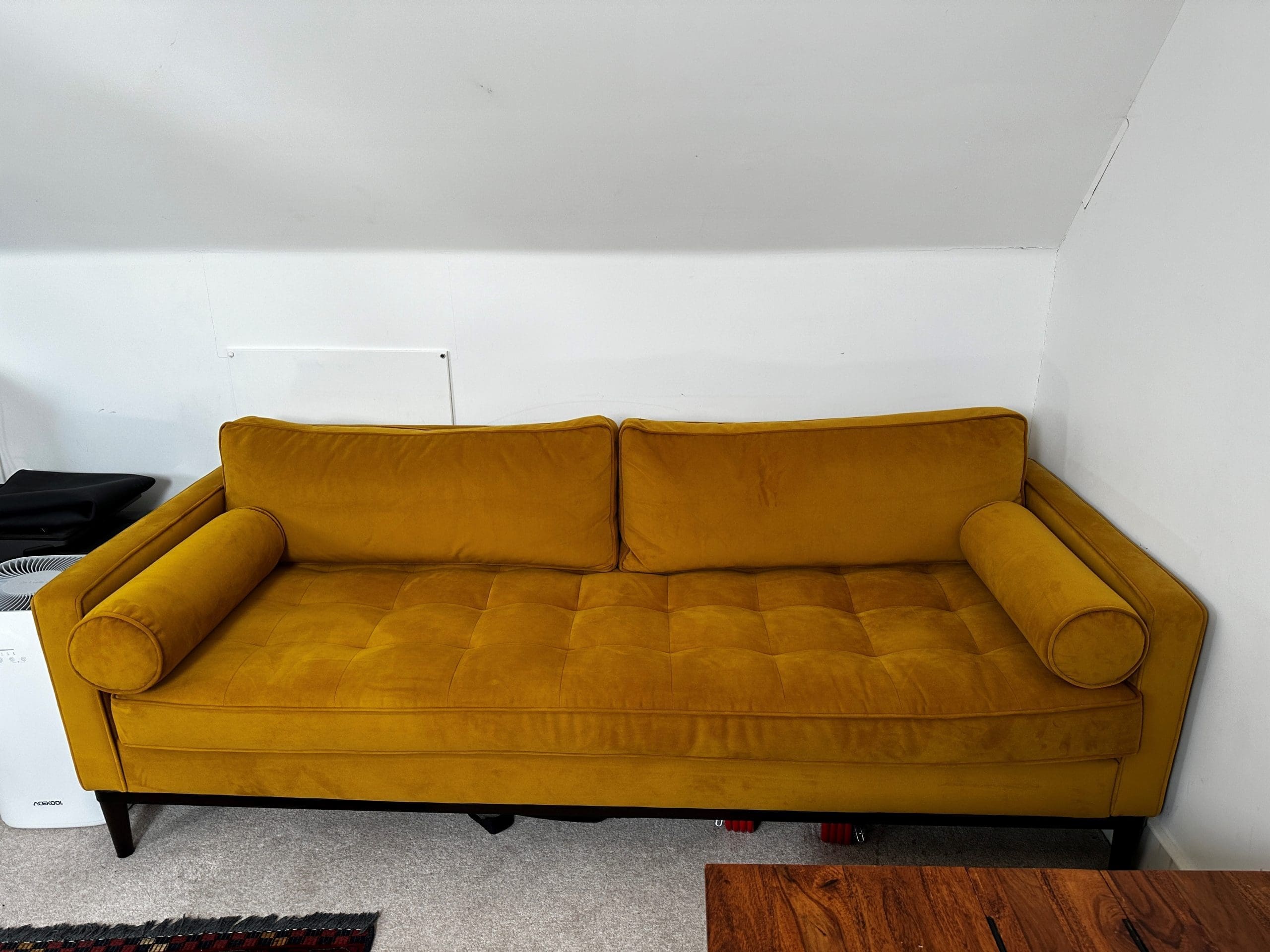 Swyft Model 02, 3 Seater Sofa in Mustard – Sofalistic | The Sofa ...
