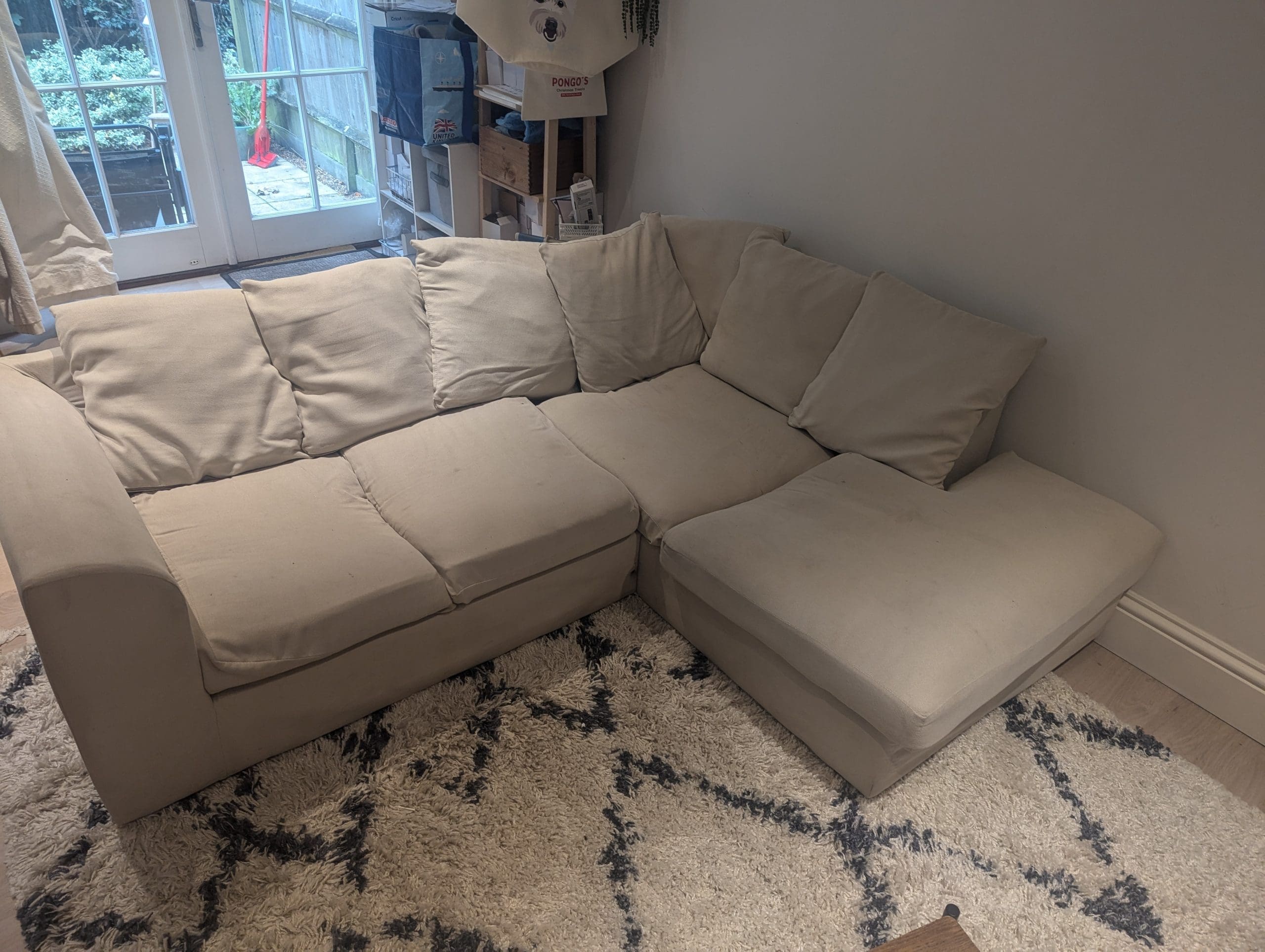 Corner Sofa Cream – Sofalistic | The Sofa Marketplace, buy and sell ...