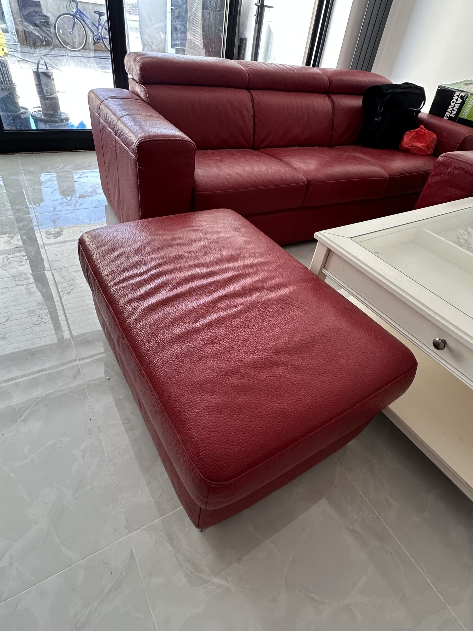 DFS Red Wanda Sofa Set – Sofalistic | The Sofa Marketplace, buy and ...