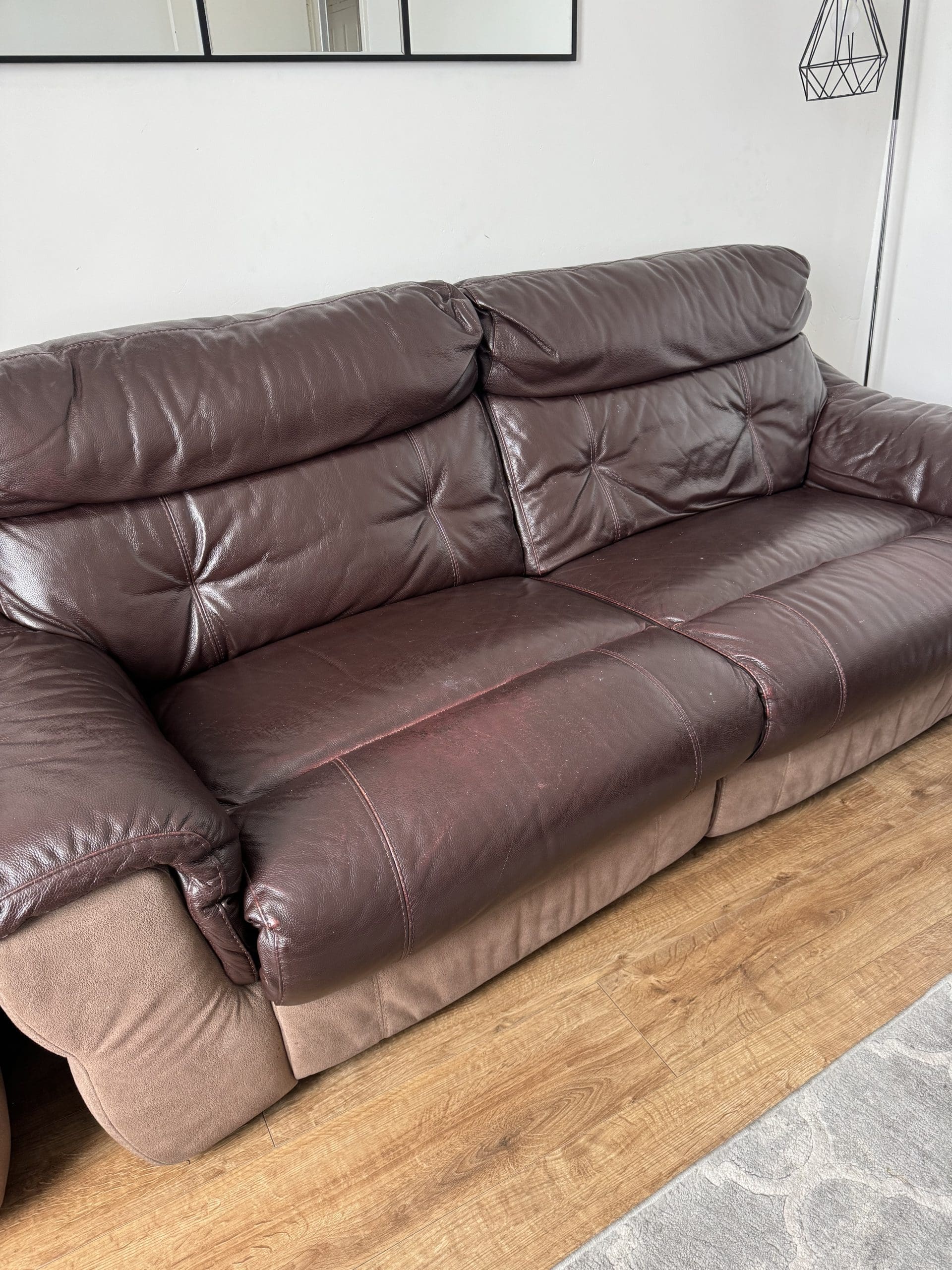 Dfs Brand Power Recliner Leather Sofa – Sofalistic | The Sofa ...