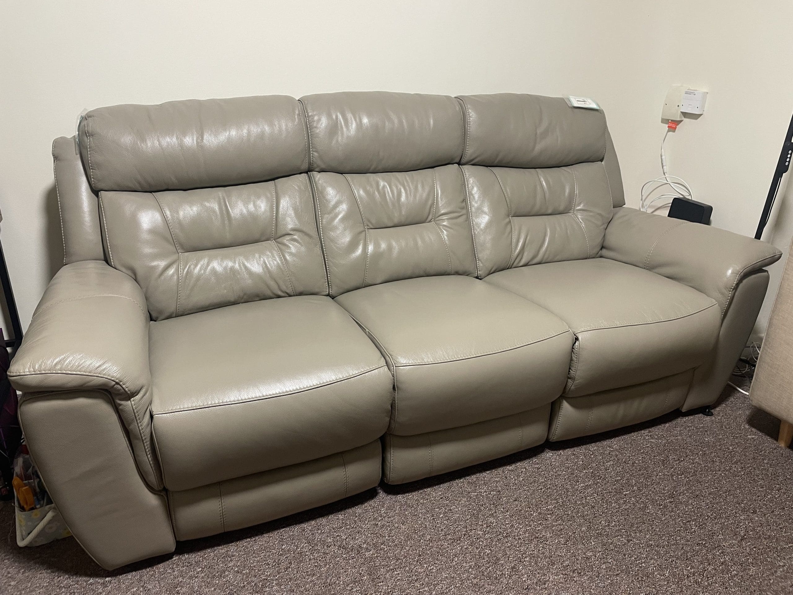 DFS Foster Three Seater Manual Recliner Sofa – Sofalistic | The Sofa ...