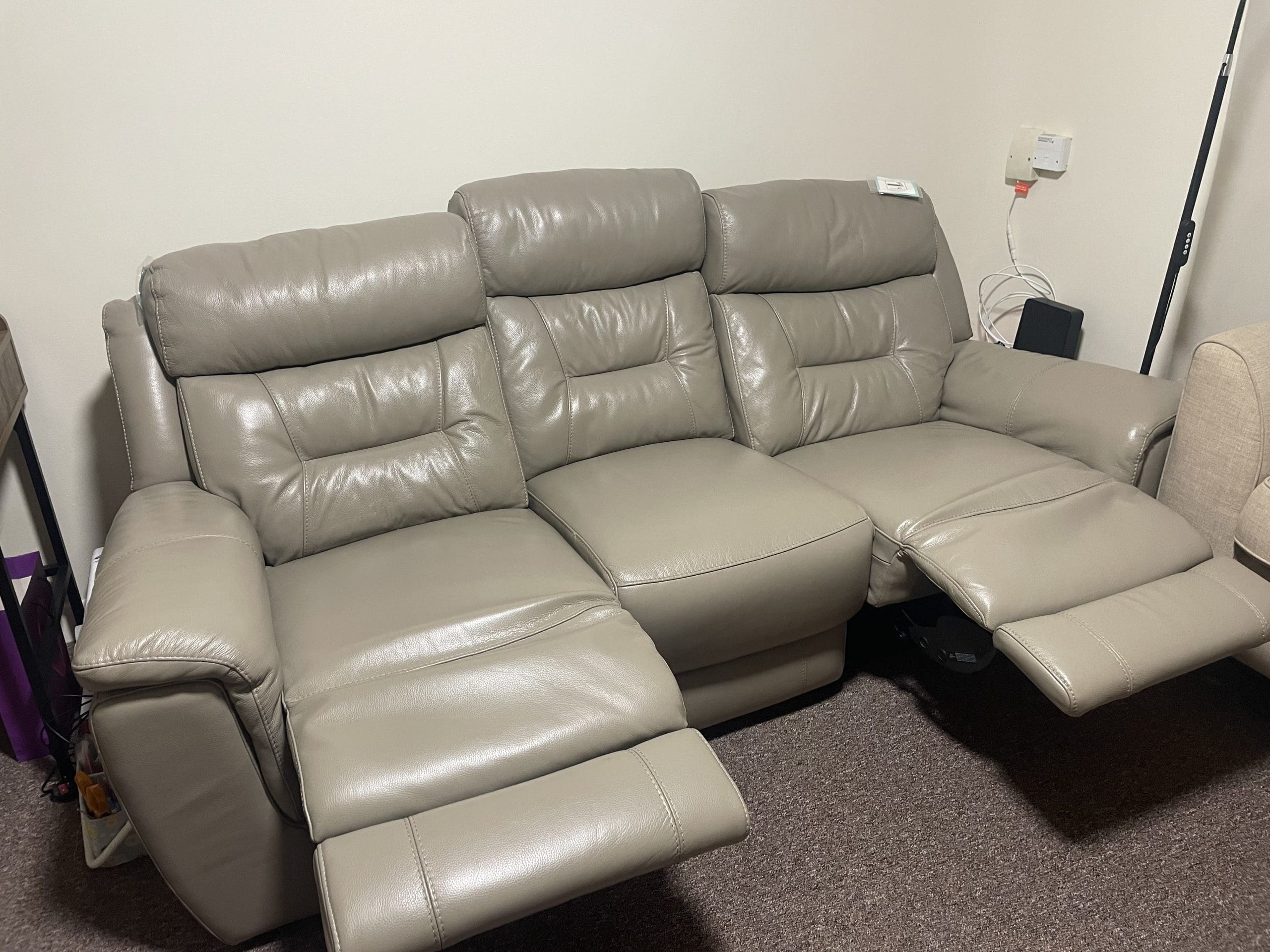 DFS Foster Three Seater Manual Recliner Sofa – Sofalistic | The Sofa ...