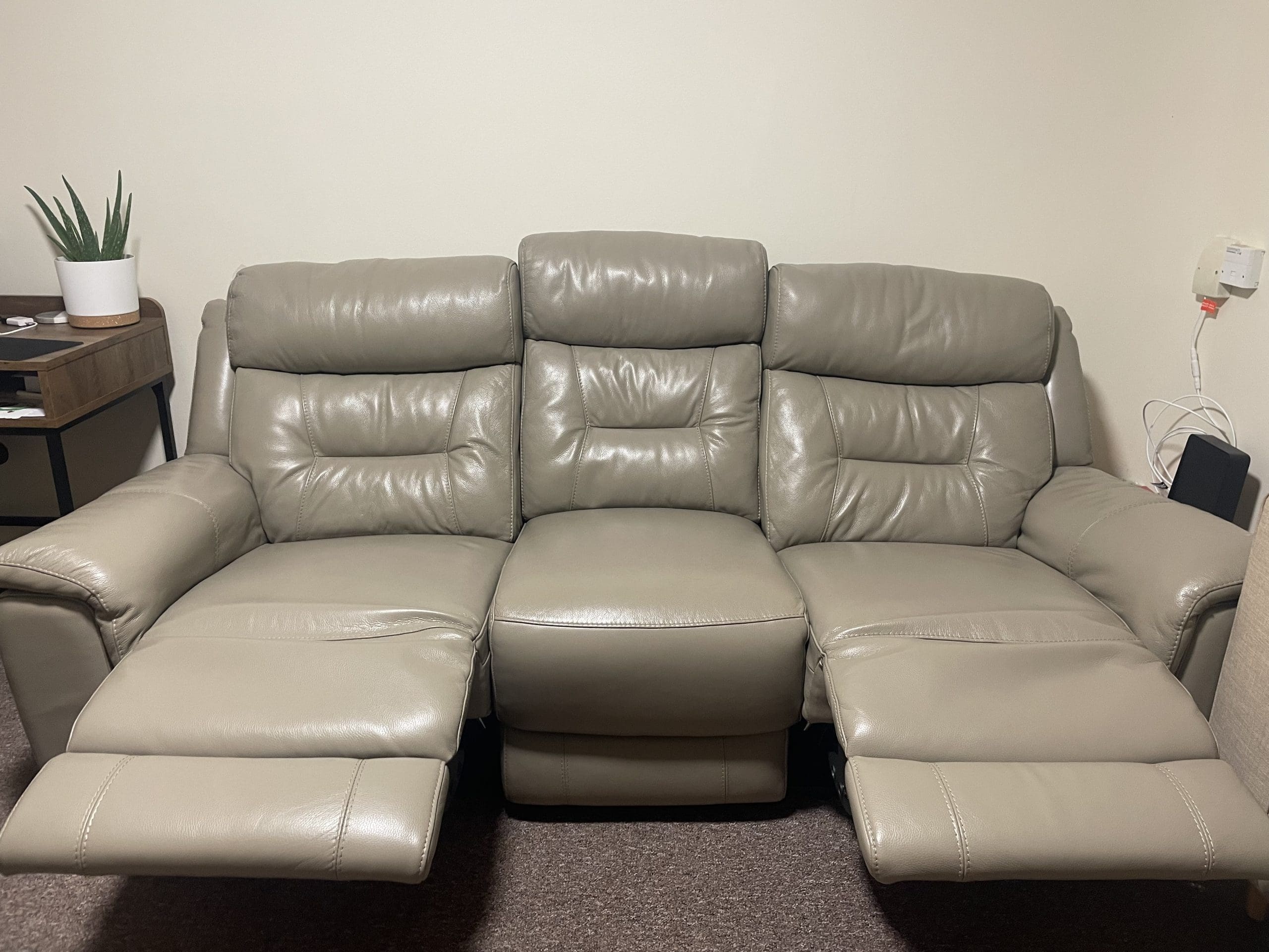 DFS Foster Three Seater Manual Recliner Sofa – Sofalistic | The Sofa ...