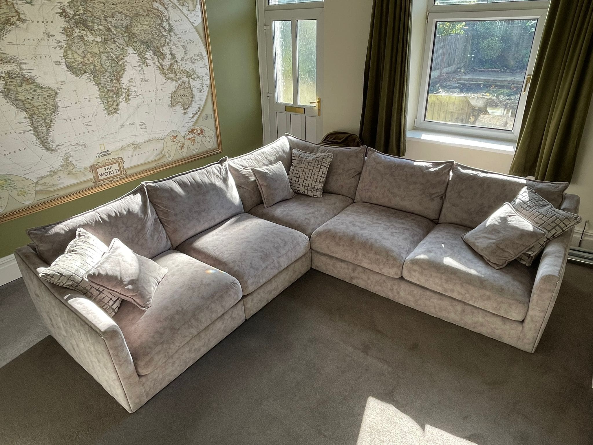 Loom Loft – Bella XL Corner – Silver – Modular sofa – Sofalistic | The ...