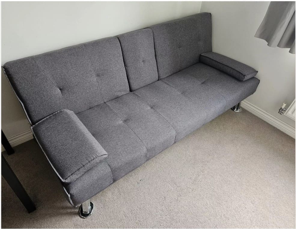 Rochford 2 Seater Upholstered Sleeper Sofa Bed
