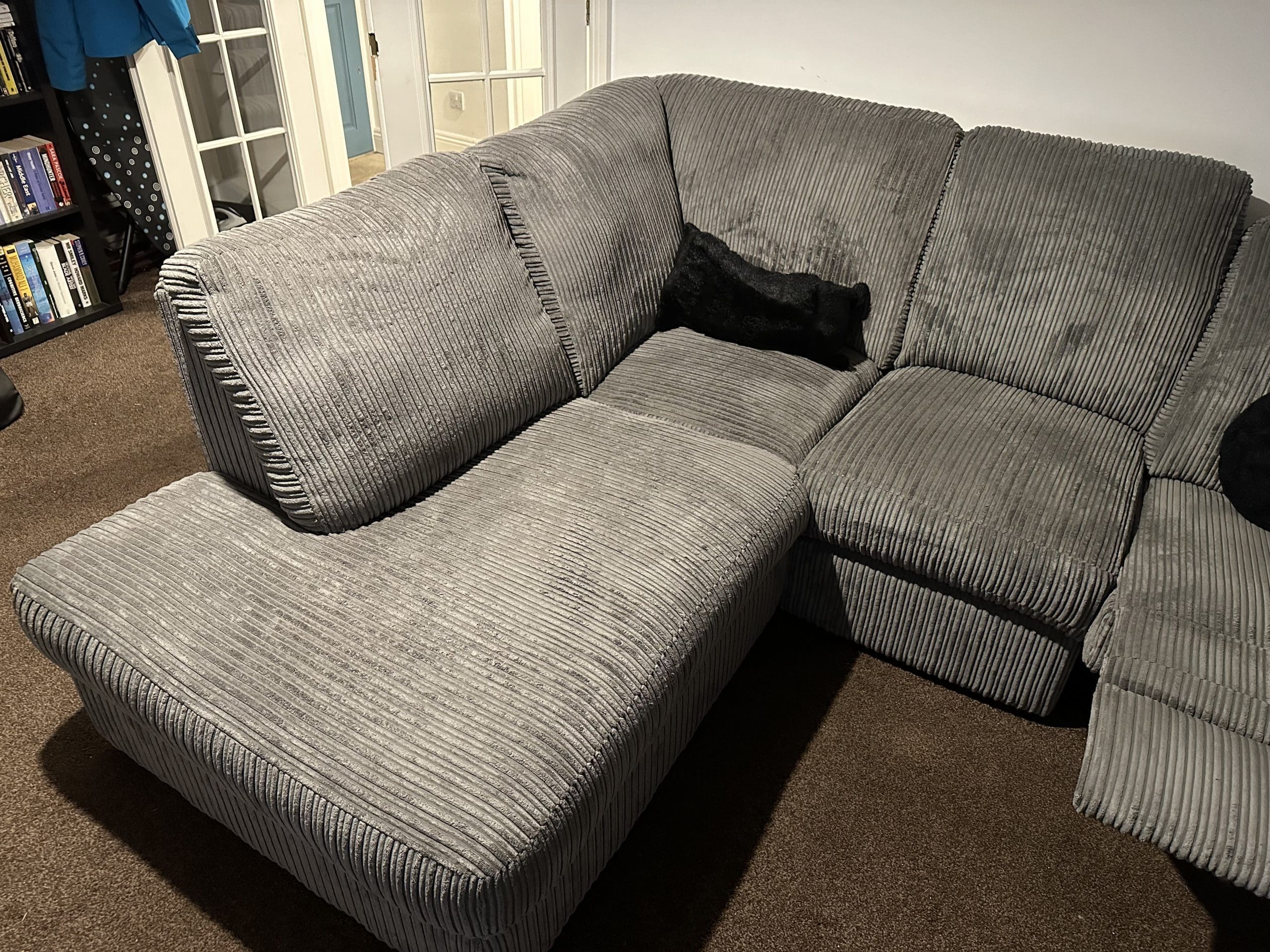 Jumbo cord corner sofa dfs store
