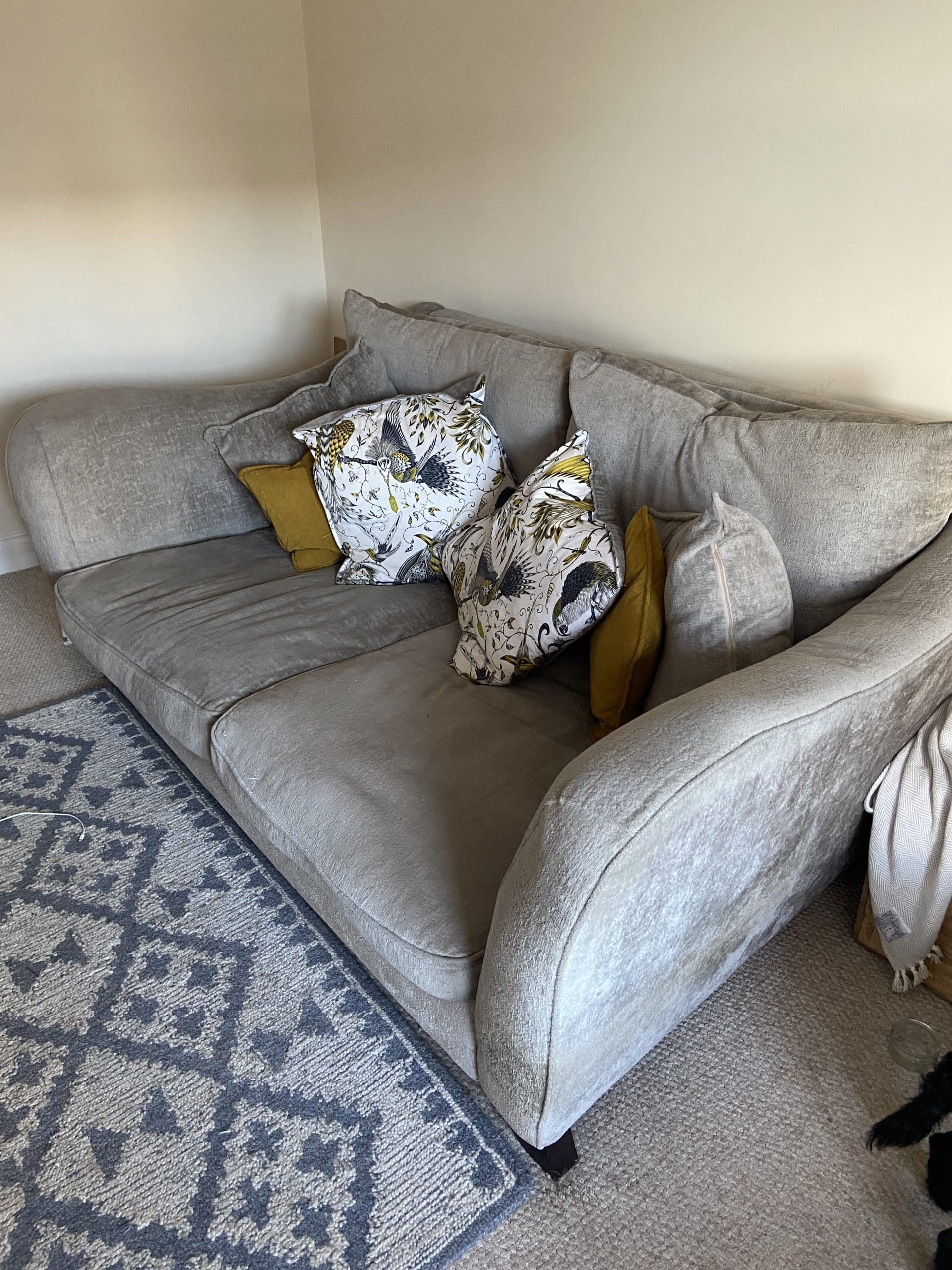SOFOLOGY RENATA 3 SEAT AARON TRUFFLE Sofalistic The Sofa Marketplace buy and sell preloved sofas nationwide