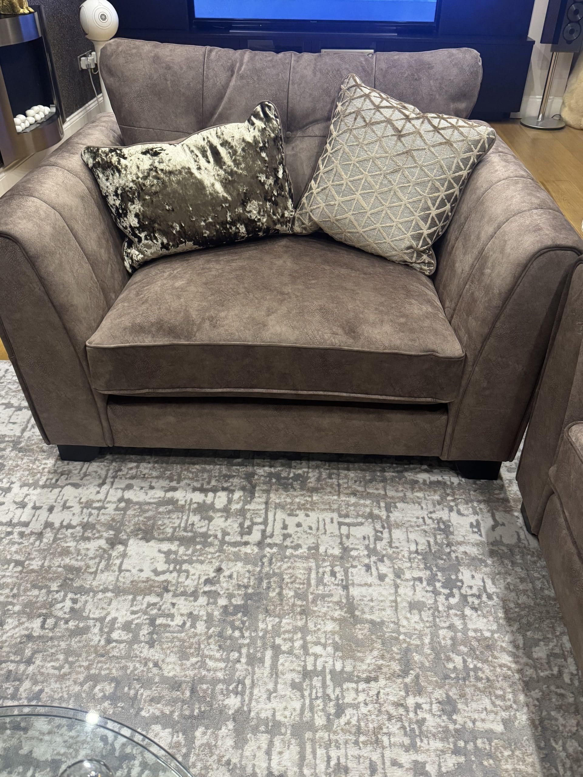 Large single seater sofa store