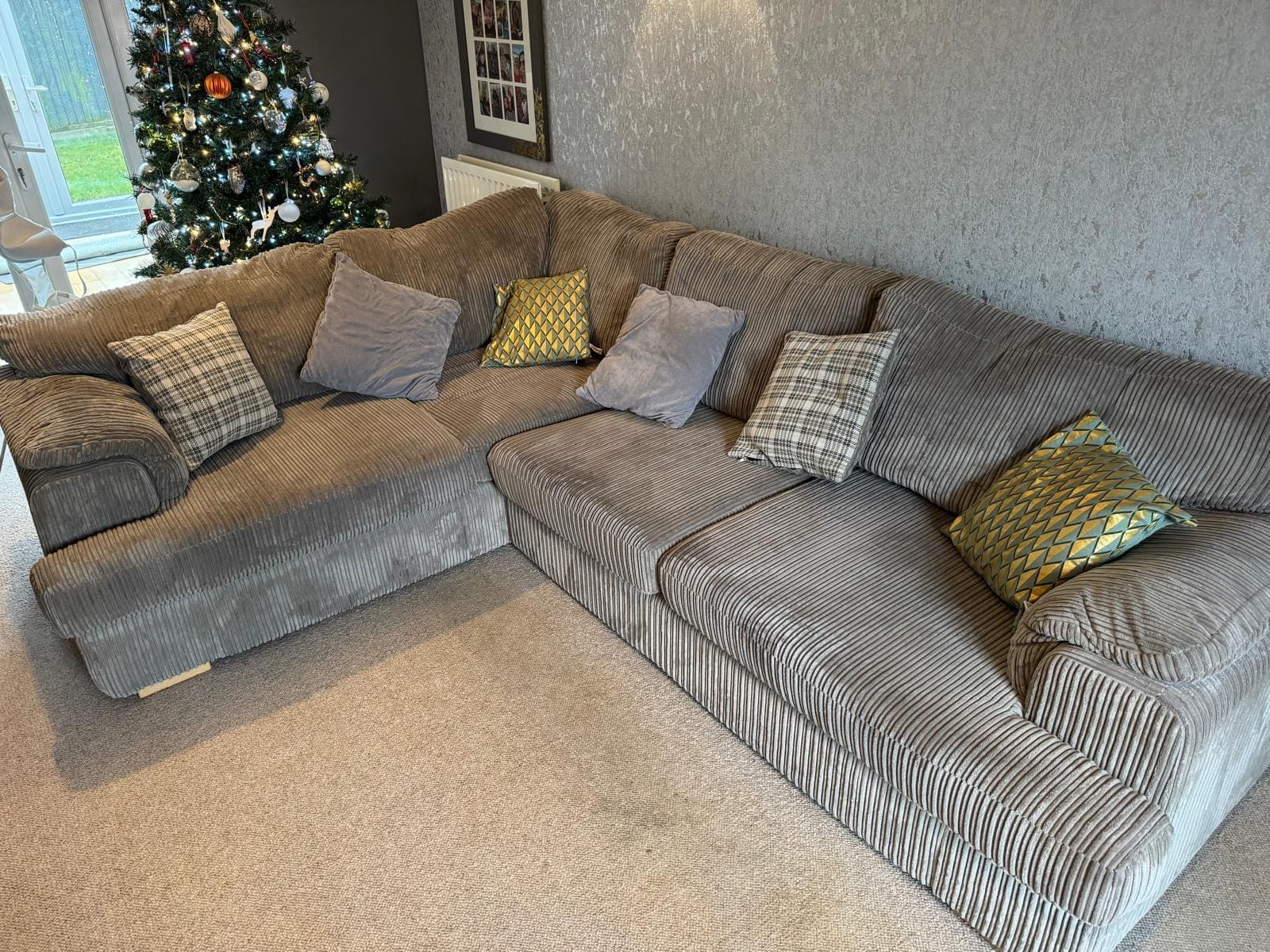 DFS Celine grey right hand corner sofa Sofalistic The Sofa Marketplace buy and sell preloved sofas nationwide