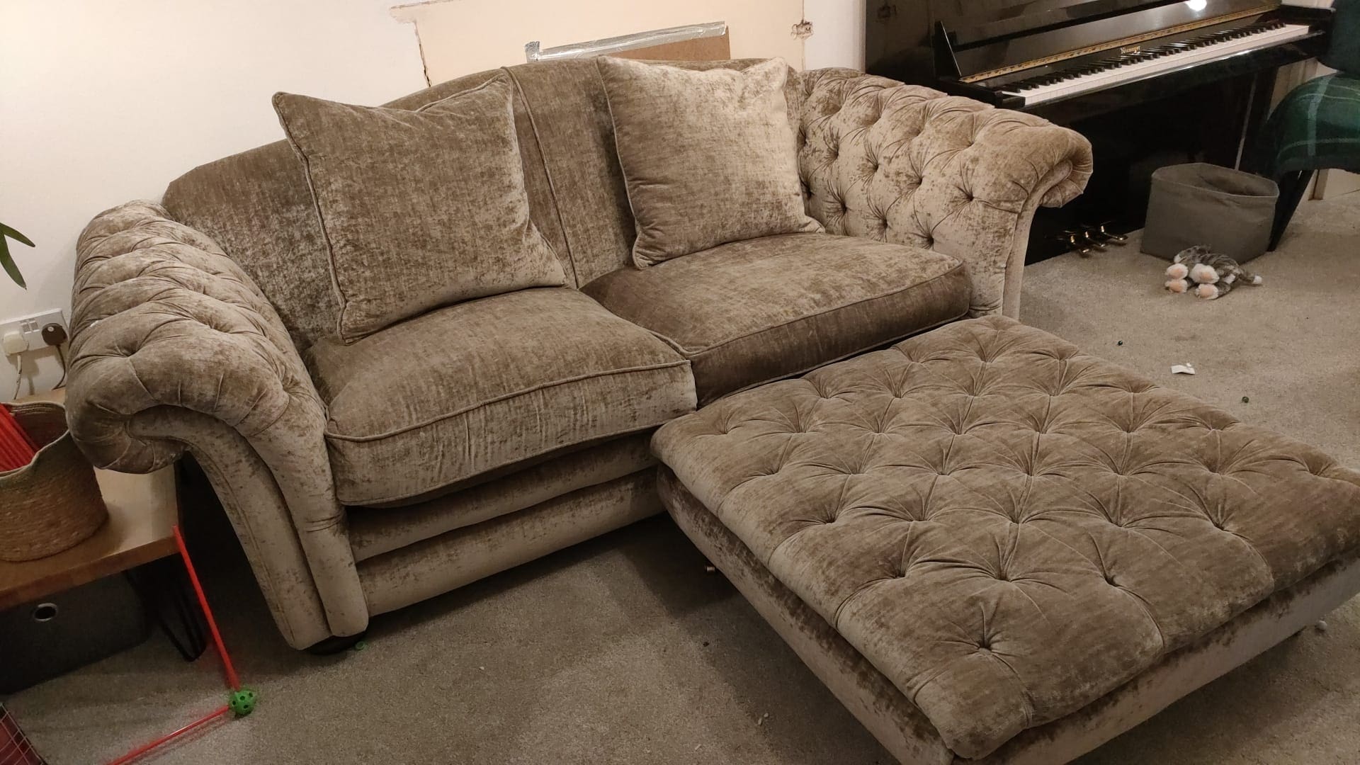 3 seater loch leven mink sofa. Sofa only Sofalistic The Sofa Marketplace buy and sell preloved sofas nationwide