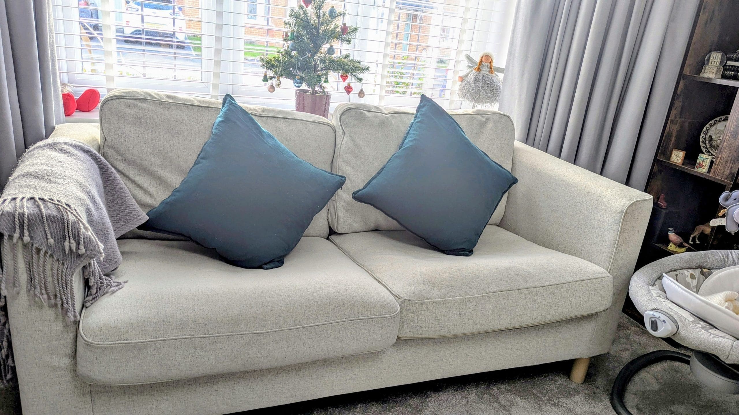 IKEA Parup Off white 3 seater sofa – Sofalistic | The Sofa Marketplace ...