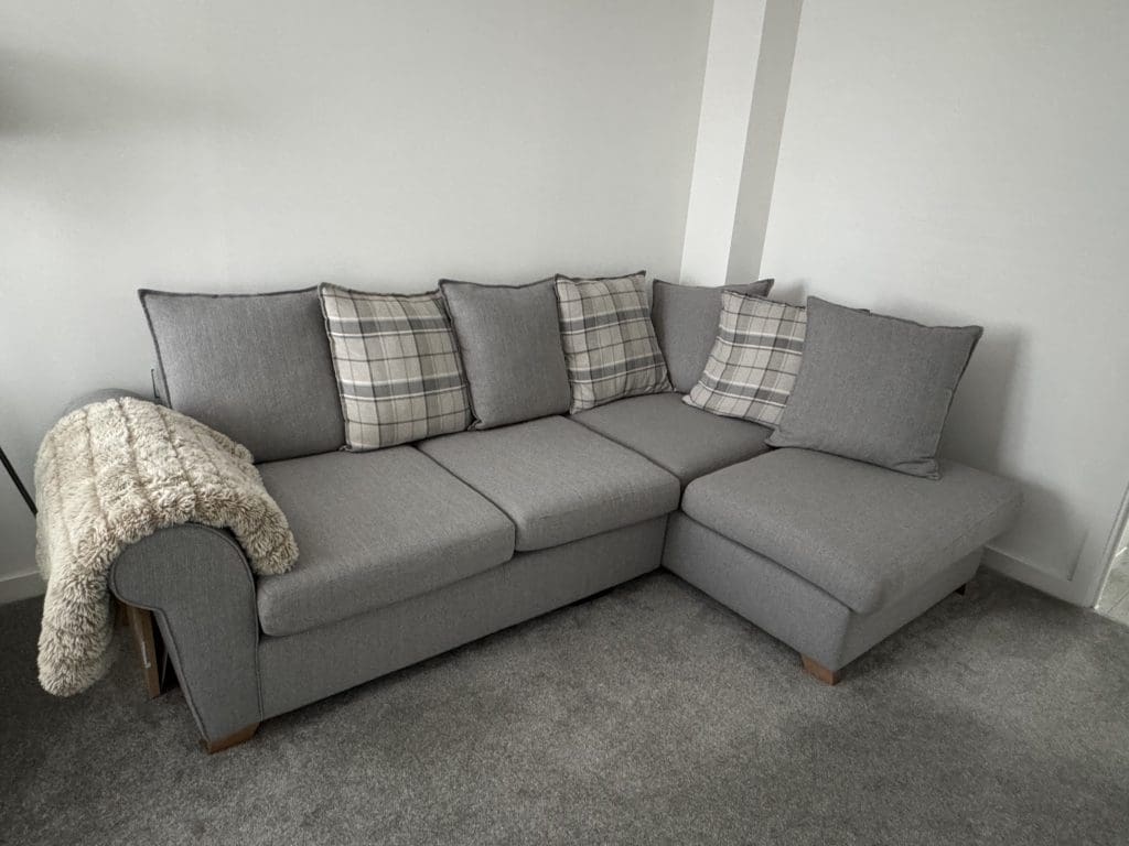 DFS Owen Grey Corner sofa – Sofalistic | The Sofa Marketplace, buy and ...