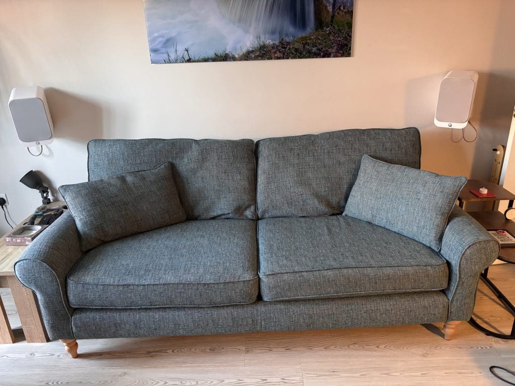 Next Mallory sofa & 2 chairs set, including grande Sherlock wingback ...