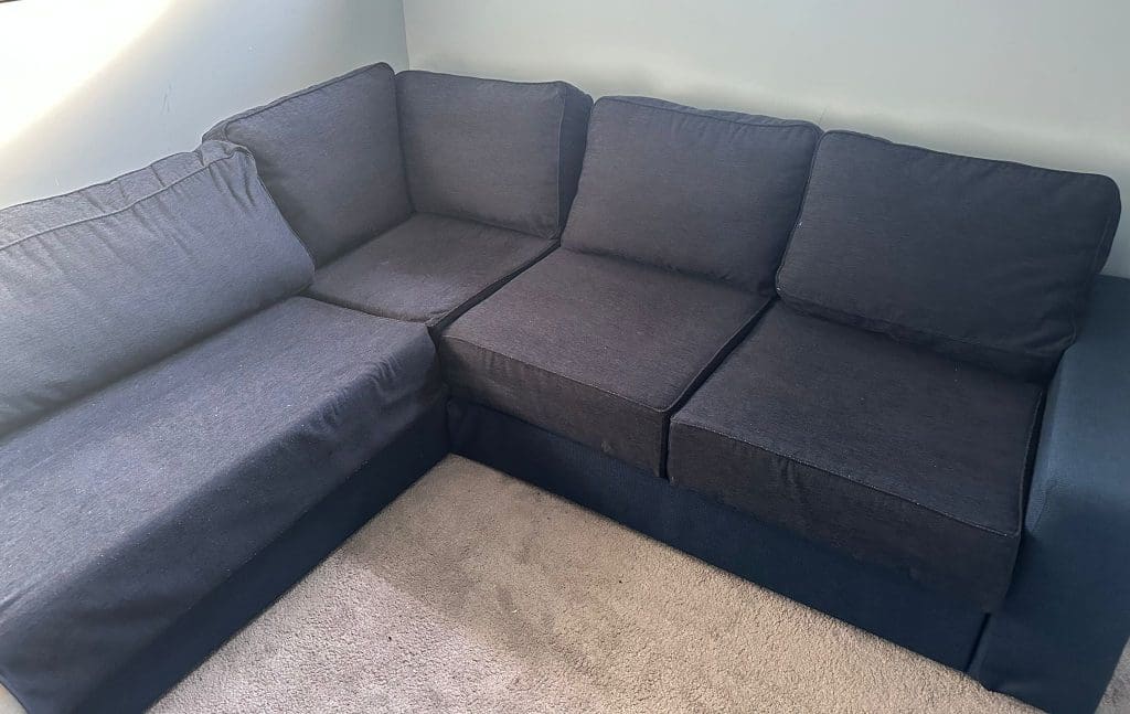 Navy Blue Nabru Corner Double Sofa Bed – Sofalistic | The Sofa ...