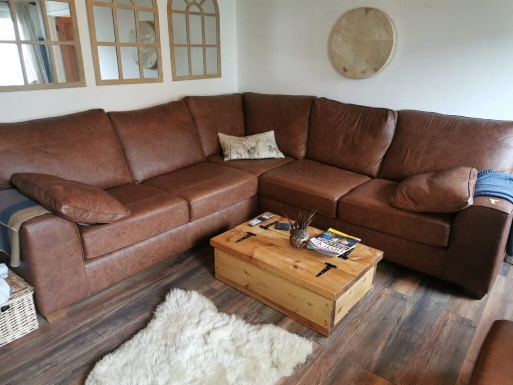 Nantucket Sofa set including double sofa bed and corner 3 seater and 2 seater adjoining sofas ...