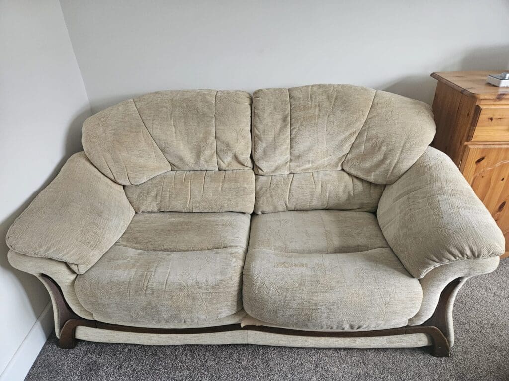 Ivory color Sofa – Sofalistic | The Sofa Marketplace, buy and sell ...