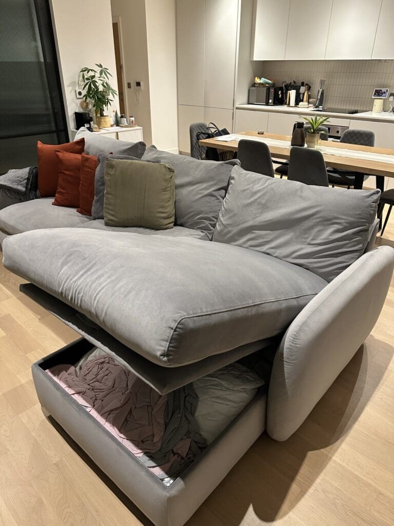 Snug corner sofa grey – 2.83 x 1.59cm – Sofalistic | The Sofa ...