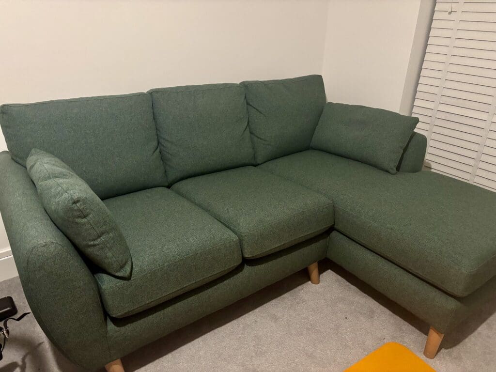 Almost new Next Wilson chaise lounge sofa, right hand – Sofalistic ...