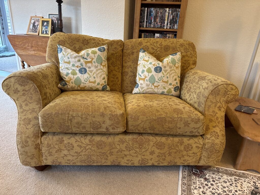 M & S Abbey sofa x 2 in dark Gold – Sofalistic | The Sofa Marketplace ...