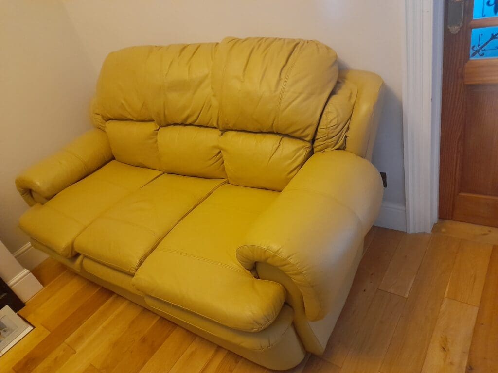 3 and 2 seater real leather sofa set – Sofalistic | The Sofa ...