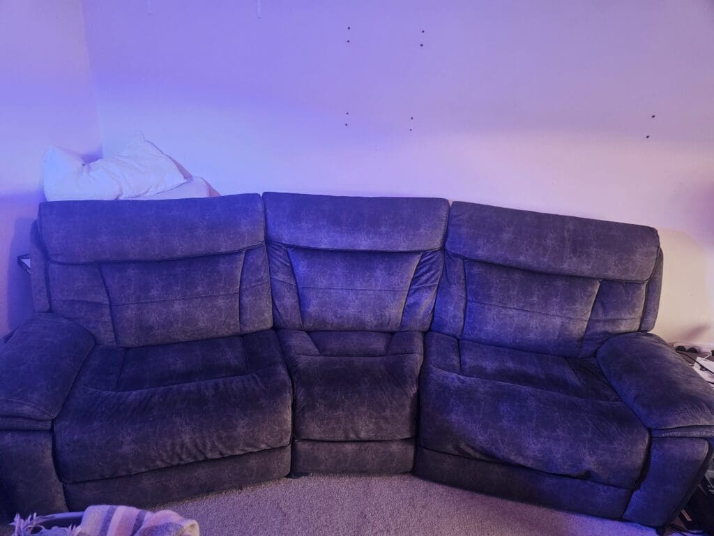 Scs 4 seater slight curved sofa and cuddle chair – Sofalistic | The ...