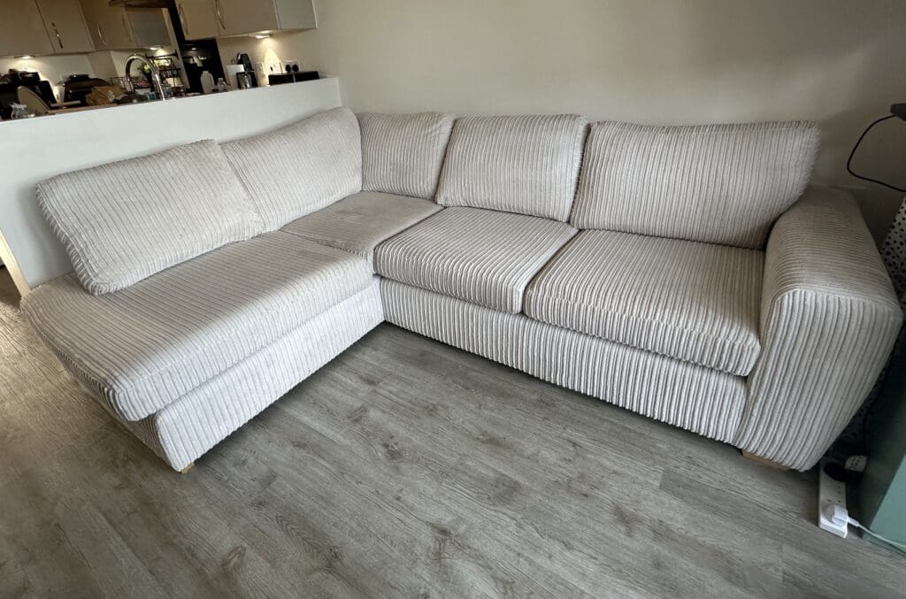 DFS Riko Right Hand Facing Arm Open End Corner Sofa – Sofalistic | The ...