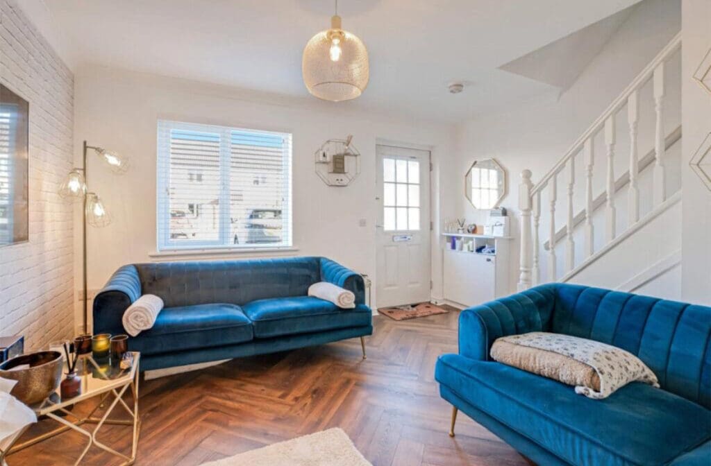 Blue DFS three seater sofas. – Sofalistic | The Sofa Marketplace, buy ...