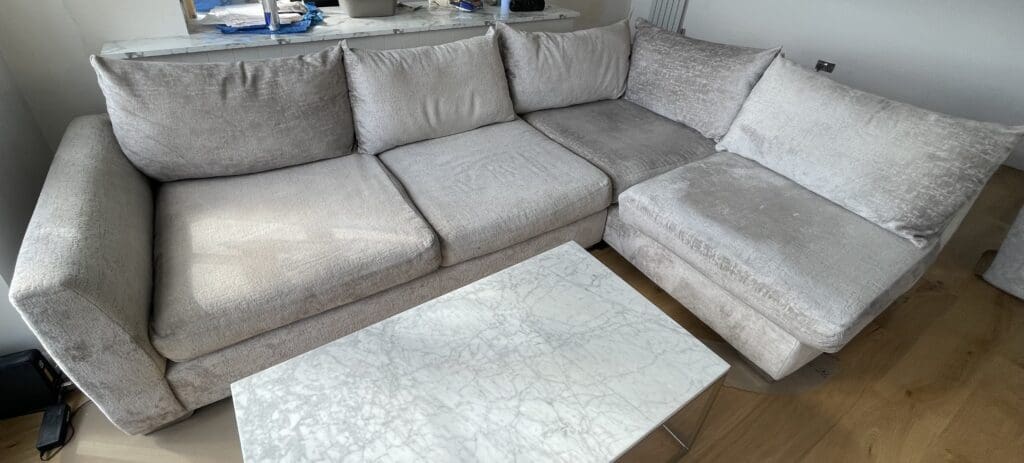 Fishpools Riva corner sofa – Berber Grey – Sofalistic | The Sofa ...