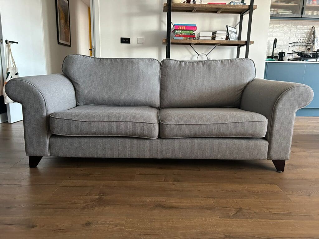 DFS Grey Angelic 3 Seater Sofa In Really Good Condition – Sofalistic ...